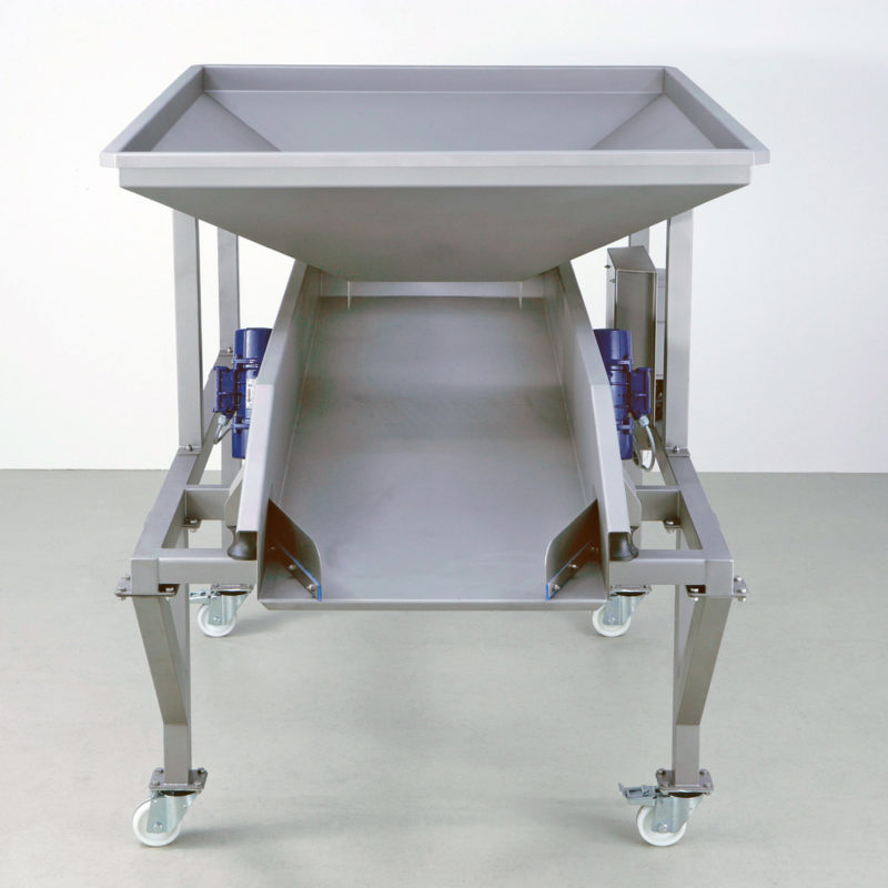 Scharfenberger Vibrating Dozing Table VM - Euro-Machines